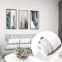 China Modern Design Style 60cm Green Beautiful Bedroom Wallpaper Roll Plain Pattern Self Adhesive Decorative Wallpaper for Rooms for sale
