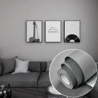 China Modern Design Style 60cm Green Beautiful Bedroom Wallpaper Roll Plain Pattern Self Adhesive Decorative Wallpaper for Rooms for sale