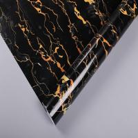 China Add a Touch of Sophistication with High Gloss Marble Design Removable Adhesive Contact Paper for sale