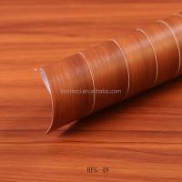 China Waterproof and ECO-Friendly Wood Grain Self Adhesive Wallpaper for Modern Furniture Design for sale