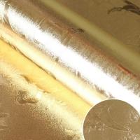 China High Glossy Gold Embossed Contact Paper Kitchen Wall Stickers Drawer Liner Sticker for sale