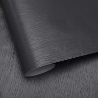 China Self-Adhesive Yellow Wallpaper for Administration and Decorative Wood Grain 3D Wall Paper for sale