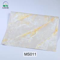 China Anti-Scratch/Waterproof/Blister-Proof Marble Adhesive Contact Paper for Reception Desk PVC Adhesive Thickness 0.12MM-0.16MM for sale
