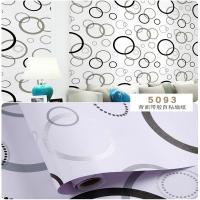 China Household 3D Wall Paper Sticker PVC Material 45cm Width Oil Proof Peel Stick Wallpaper for sale