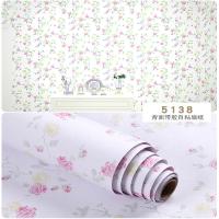 China Household 3D Wall Paper Sticker PVC Material 45cm Width Oil Proof Peel Stick Wallpaper for sale