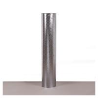 China ECO-Friendly Silver Metallic Aluminum Foil Stickers for Kitchen Backsplash Countertop for sale