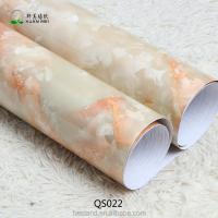 China XuanMei Decorative Marble Contact Paper PVC Adhesive Film Thickness 0.2MM-0.3MM for Furniture Transformation for sale
