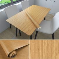 China PVC Wood Wallpaper for Home Decoration in 60cm/120cm Width 3D Pattern for sale