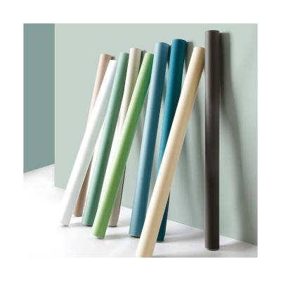 China Peel Off and Stick Directly Home Decor Vinyl Textured Solid Color 3D Wallpapers for Entertainment in Baby Room for sale
