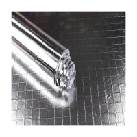 China Silver Contact Paper for Kitchen Oil-Proof Stickers Aluminum Foil Kitchen Wallpaper for sale