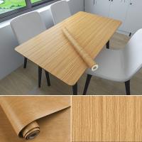 China Wood Grain Wallpaper for Home Decoration Fireproof Kitchen Wallpaper Roll Size 1.22m * 50m Transform Your Kitchen for sale