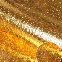 China Moisture Proof Gold Foil Embossed Glitter Metallic Wallpaper Luxury Design for sale