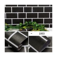 China 3D Brick PVC Self-Adhesive Wallpaper Moisture-Proof brick Pattern Wall Sticker Wallpaper for sale