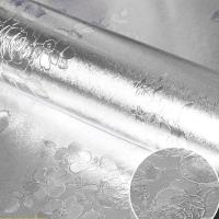 China Waterproof Backsplash Stickers 2m x 3m Rolls Modern Design Style Smoke-Proof Function Customized Aluminum Foil Wallpaper for sale