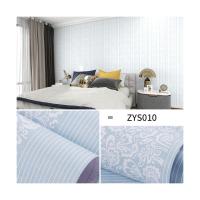 China Modern Fashion 3D Brick Flower Plain PVC Waterproof Wallpaper Sticker for Home Interior for sale