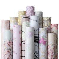 China Floral 3D Brick PVC Self Adhesive Wallpaper Roll Heat Insulation for sale