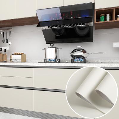 China Water-proof and PVC Material for Home Decoration Solid Color Backsplash Wallpaper for sale
