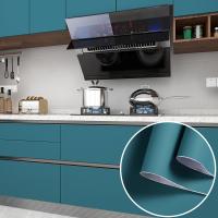 China Water-proof and PVC Material for Home Decoration Solid Color Backsplash Wallpaper for sale