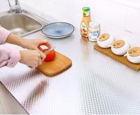 China High Glossy Kitchen Wallpaper Oil Proof Sticker PVC Vinyl Wall Coating Film with Glue Backing for sale