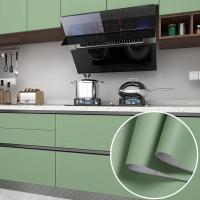 China Water-proof and PVC Material for Home Decoration Solid Color Backsplash Wallpaper for sale