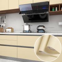 China Water-proof and PVC Material for Home Decoration Solid Color Backsplash Wallpaper for sale