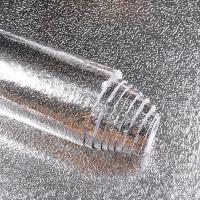 China Kitchen Wallpapers aluminum foil Waterproof Aluminum Foil  Wallpaper for Easy Cleaning for sale