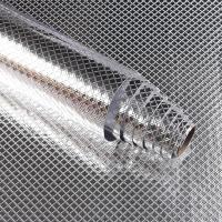 China Kitchen Wallpapers aluminum foil Waterproof Aluminum Foil  Wallpaper for Easy Cleaning for sale