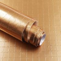 China Kitchen Wallpapers aluminum foil Waterproof Aluminum Foil  Wallpaper for Easy Cleaning for sale