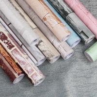 China 3D PVC Self Adhesive Fashion Wall Sticker Apartment Wallpapers cheap price wallpaper for sale