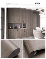 China Matt Wood Grain Vinyl Adhesive Film for Furniture Lamination and Adhesive for sale