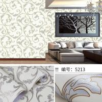 China Modern Design Waterproof Damask Pattern 3d Wallpaper for Living Room Background for sale