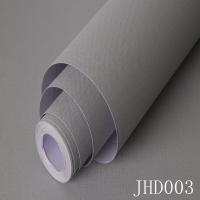 China Peel and Stick Countertop Vinyl Self-Adhesive Shelf Liner in Matte Gray for CLASSIC Style Wallpapers for sale