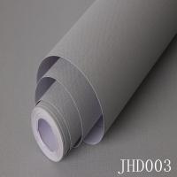 China Matt Finish Self-Adhesive PVC Wallpaper in Dark Black Color for Home Decoration Sound-Absorbing Function for sale