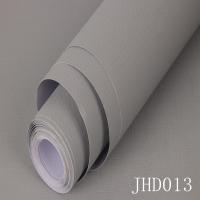 China Matt Finish Self-Adhesive PVC Wallpaper in Dark Black Color for Home Decoration Sound-Absorbing Function for sale