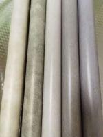 China Waterproof Adhesive Cement Effect Wallpaper Removable White Concrete Effect Wallpaper for sale