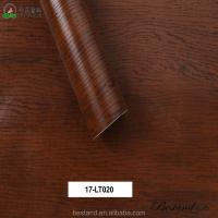 China Self Adhesive Wood Grain Vinyl Decorative Film for Furniture Makeover and Enhancement for sale