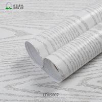 China Self-Adhesive High Glossy Wood Grain Film PVC Decorative Film for Furniture Renovation for sale
