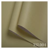 China Waterproof 3D Paper for Home Decor Solid Color Peel and Stick Wallpaper in Matt Finish for sale
