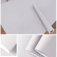 China Green Self Adhesive Matt Foil Film Kitchen Cabinet Wallpaper Sticker Peel Off for sale