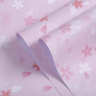 China Textured Embossed Floral Self Stick Wallpaper 10m Vintage Floral Self Adhesive Wallpaper for sale