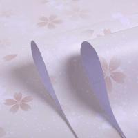 China Modern Floral PVC Wallpaper for Living Room and Bedroom A4 Paper Size Sample Policy Provided for sale