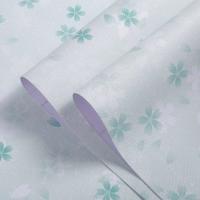 China Modern Floral PVC Wallpaper for Living Room and Bedroom A4 Paper Size Sample Policy Provided for sale