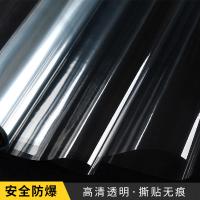 China 60cm*10m PET Transparent Self Adhesive Back Wall Protective Film for Oil Proof Waterproof Glass Anti Explosion Sticker for sale