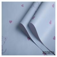 China 0.14mm-0.26mm Thickness Floral Printed PVC Self Adhesive Sticker for Wall Coating Sample Policy A4 Paper Size Sample for sale