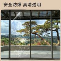 China 60cm*10m PET Transparent Self Adhesive Back Wall Protective Film for Oil Proof Waterproof Glass Anti Explosion Sticker for sale