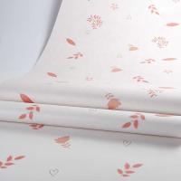 China 0.14mm-0.26mm Thickness Floral Printed PVC Self Adhesive Sticker for Wall Coating Sample Policy A4 Paper Size Sample for sale