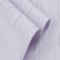 China Apartment Wallpapers 3D PVC Wave Waterproof Wall Covering for Home Decoration for sale