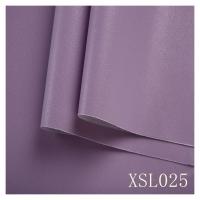 China Solid Color Sand Surface PVC 3D Wallpaper for Hotel Interior Decoration Orange 0.18mm-0.21mm Thickness for sale