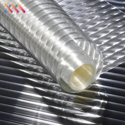 China 30/40/50/60/70/80/90/100/110/120/152CM Width Decorative Peel Stick Corrugated Glass Film for Explosion-Proof and Privacy for sale