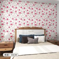 China Stripes Plaid Pattern 3D Brick Wallpaper 0.45m width *10m length Roll Size Self Adhesive Pvc Material for sale
